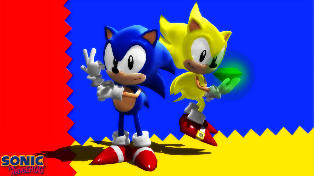 (MMD/FBX Model) Classic Sonic Download by pankanellos on DeviantArt