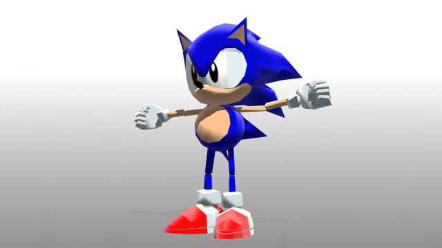 Classic Sonic Old Sab64 Mmd Dl by pankanellos on DeviantArt