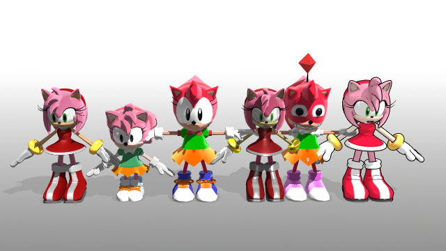 Amy Rose Mmd Pack Dl by pankanellos on DeviantArt