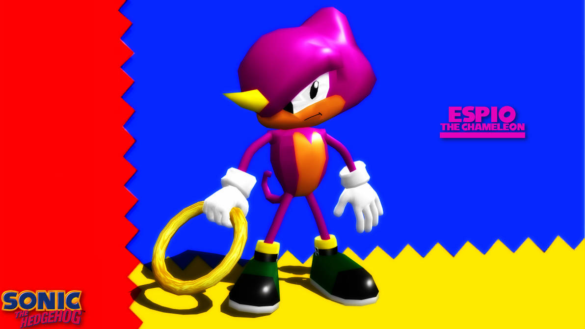 (MMD/FBX Model) Espio the Chameleon Classic DL by pankanellos on DeviantArt