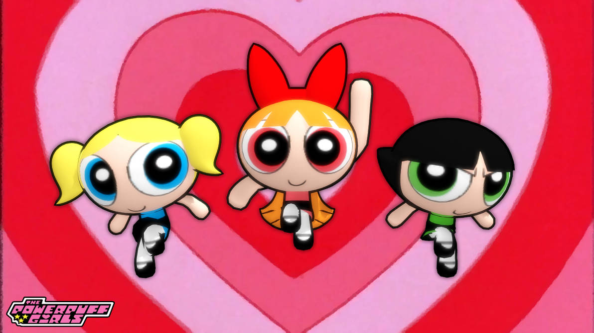 (MMD/XPS Models) The Powerpuff Girls Download by pankanellos on DeviantArt