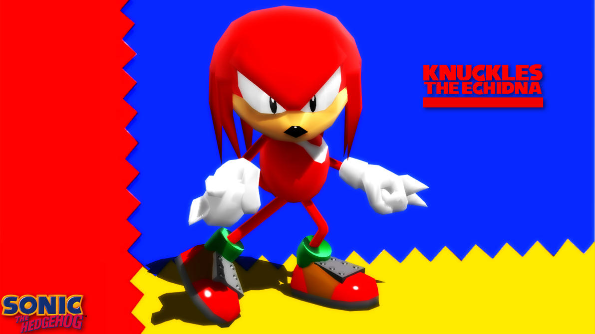 (MMD/FBX Model) Knuckles the Echidna Classic DL by pankanellos on ...