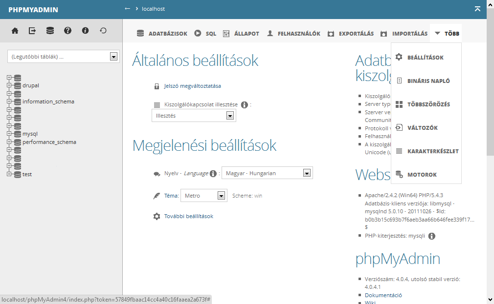 Metro Theme v3 for phpMyAdmin 4 by hplhu on DeviantArt