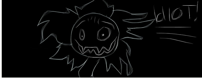 Angry Flowey by SansHuntingFanatic on DeviantArt