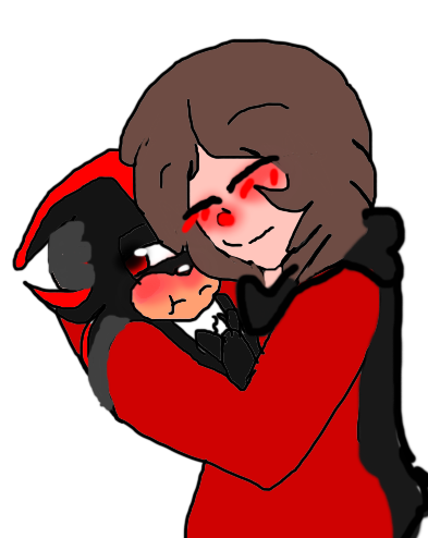 Me x Shadow come my grumpy baby by number1papyrusfan on DeviantArt