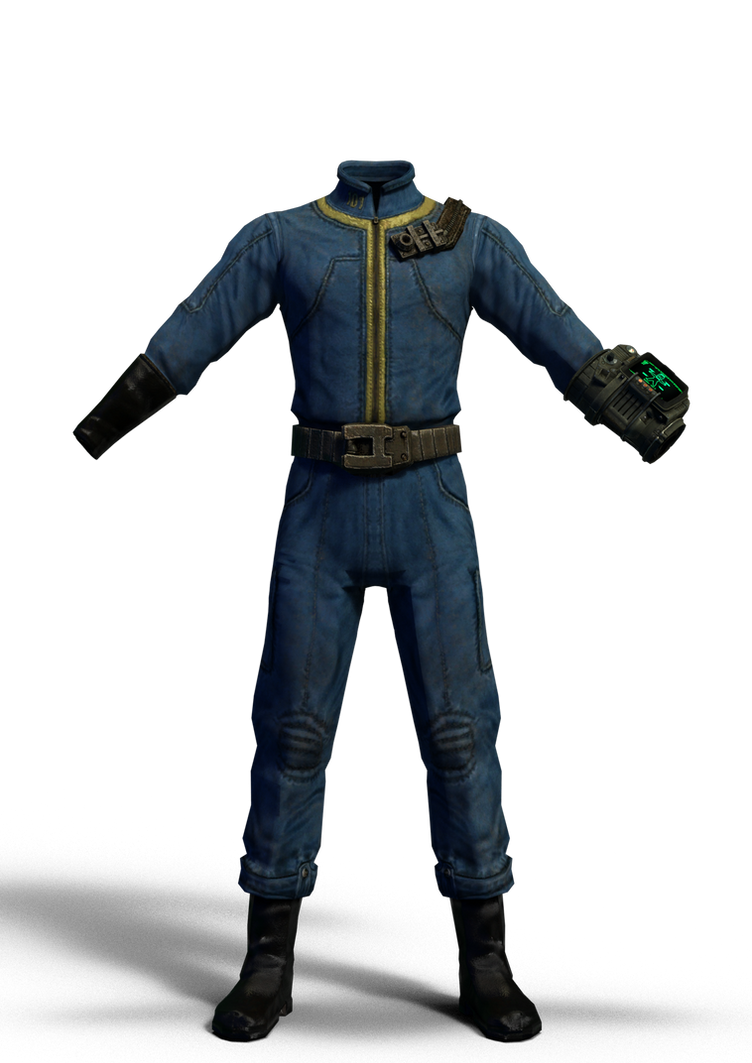 Fallout 3 New Vegas - Vaultsuit (Male) by ZorgSinister on DeviantArt
