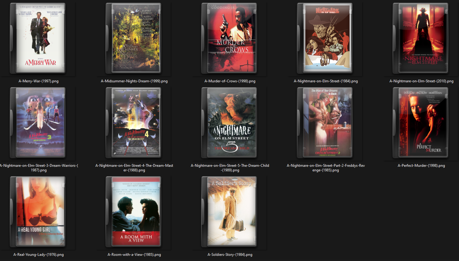 Movie Icon Set 0007 by TechnomageIndustries on DeviantArt