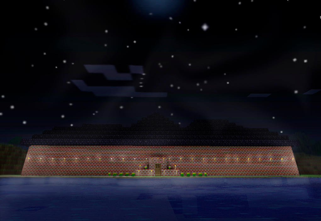 A Night in Minecraft by BenevolentBovine on DeviantArt