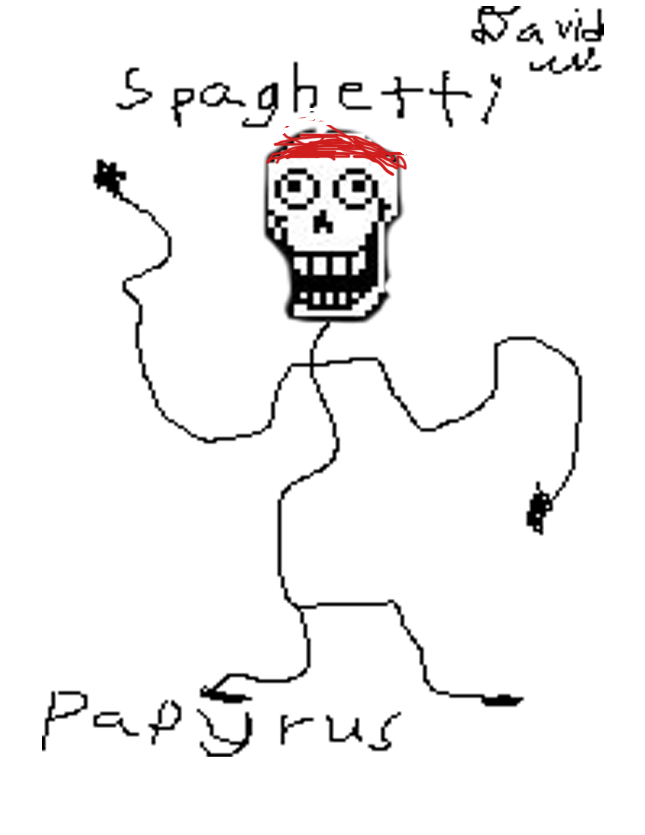 Spaghetti Papyrus by Derpytaco64 on DeviantArt