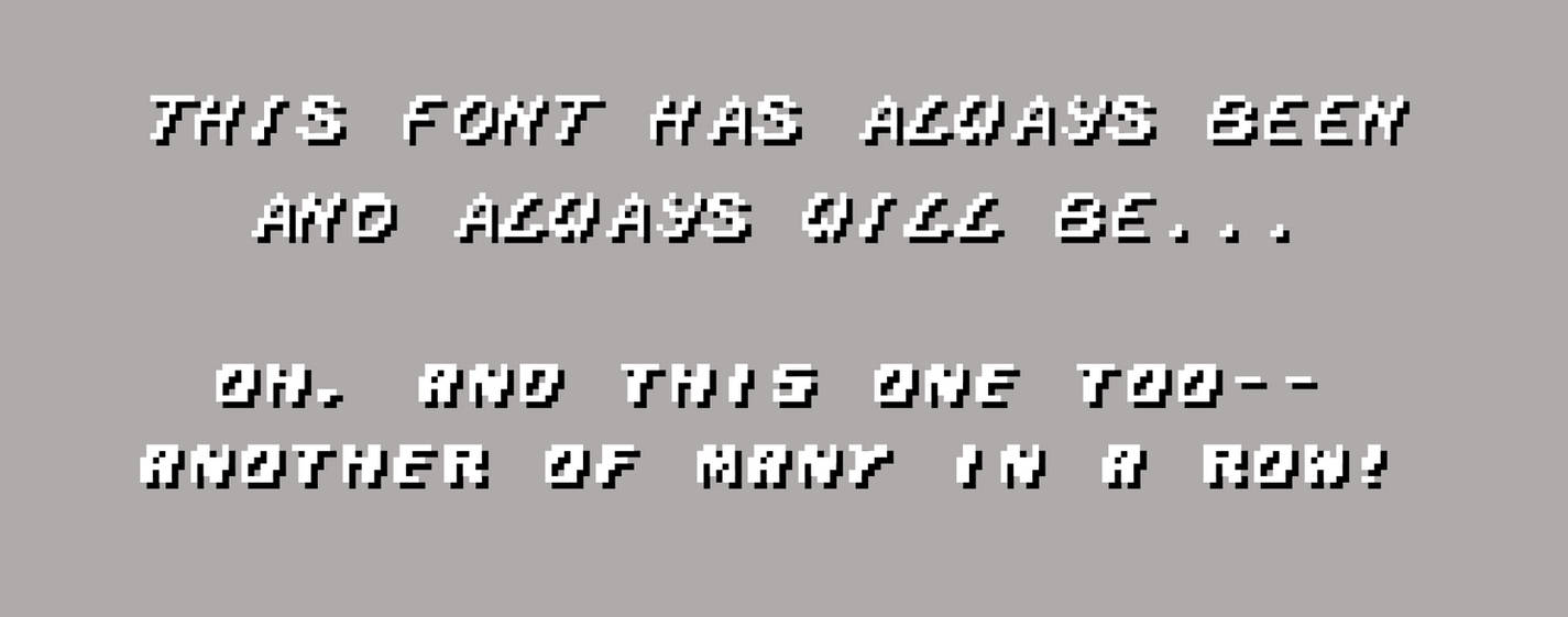 Classic MK Font Pack - Game Boy Edition by tabmok99 on DeviantArt