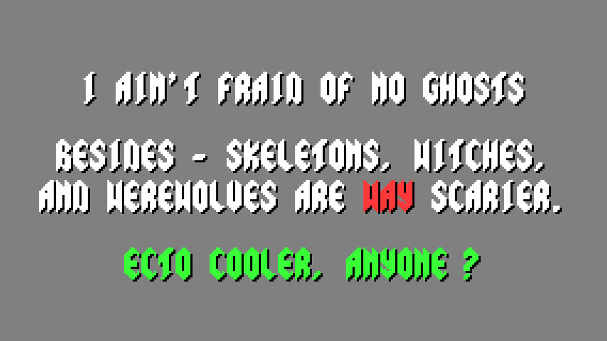 Ghostbusters II Font by tabmok99 on DeviantArt