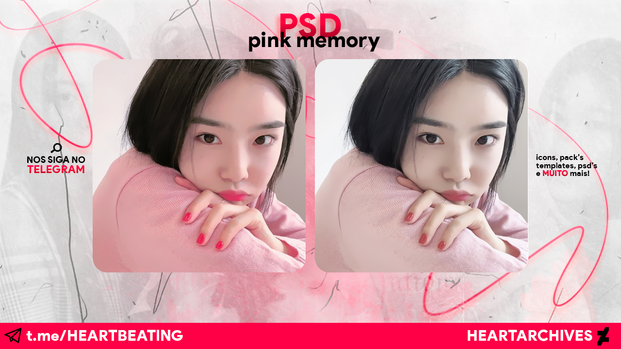 PINK MEMORY by @heartbeating by heartarchives on DeviantArt