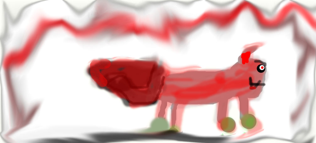 angry spirit of blood wolf by mineash1234 on DeviantArt