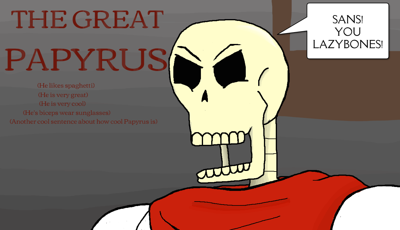 Undertale Papyrus by Dinosaur-Freak on DeviantArt