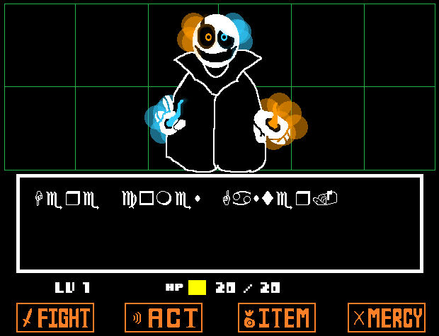 Gaster Appears by SonicLux by SonicLuxHedgeman on DeviantArt