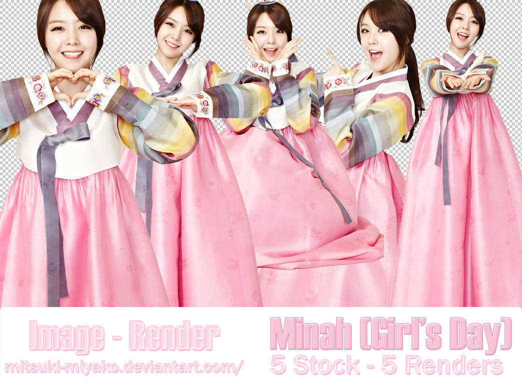 [Pack PNG #1 ] Girl's Day - Minah by Mitsuki-Miyako on DeviantArt