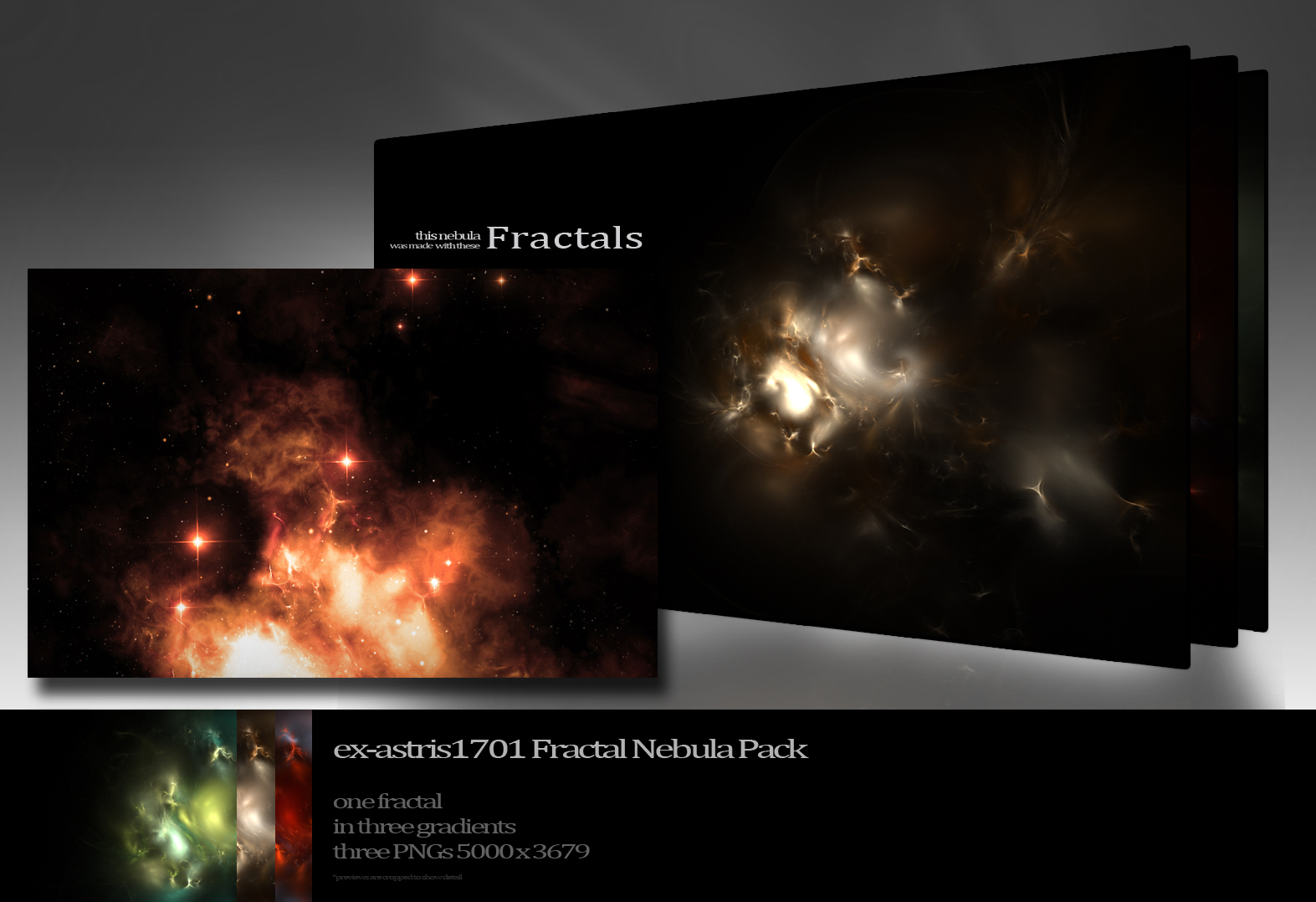 Fractal Nebula Pack 01 by ex-astris1701 on DeviantArt