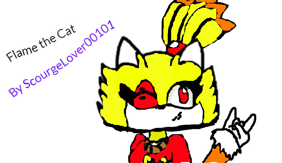 Flame the Cat by ScourgeLover00101 on DeviantArt