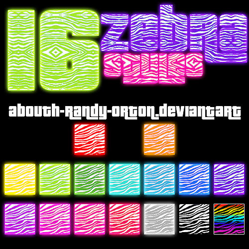 16 Zebra Styles For Photoshop by AbouthRandyOrton on DeviantArt