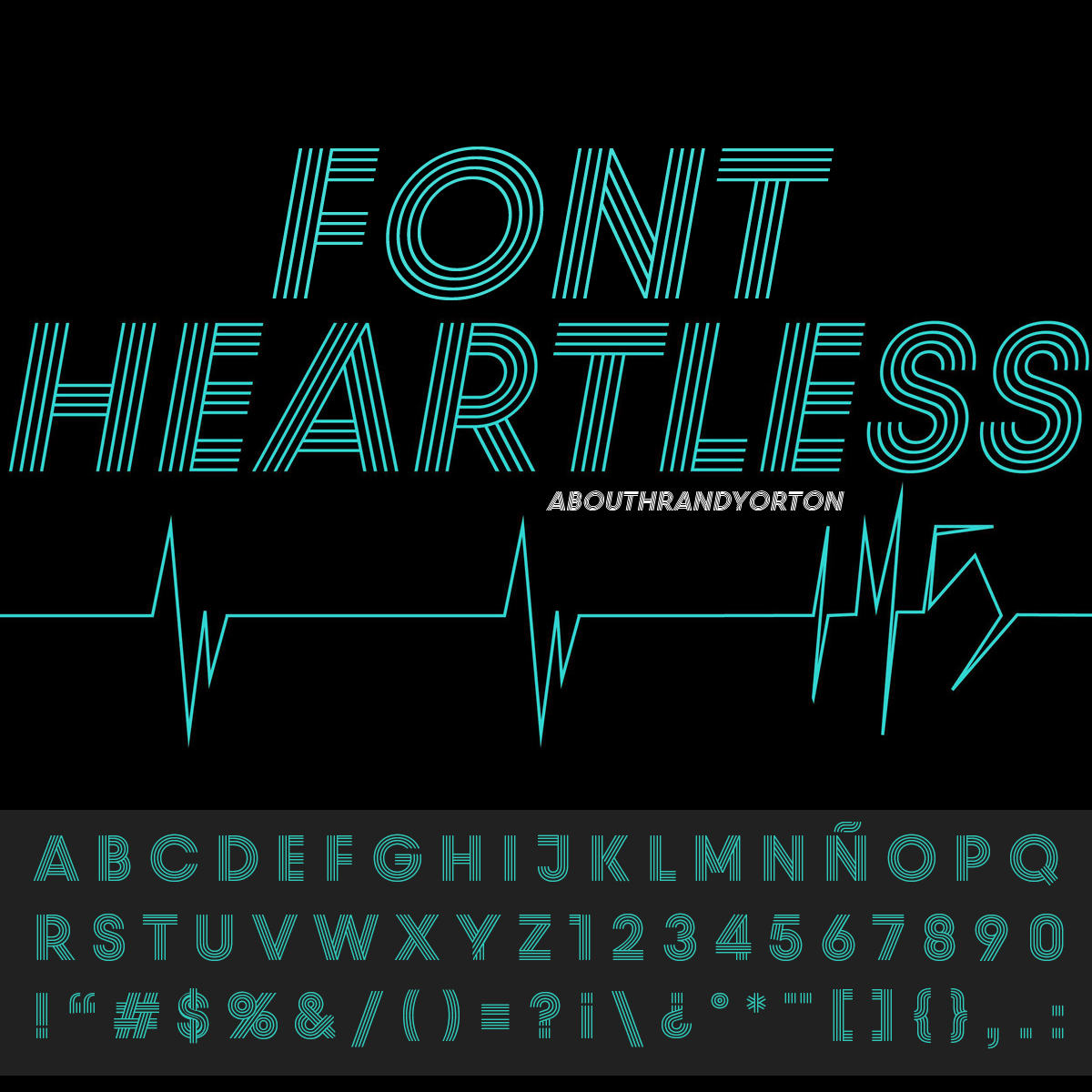IM5 HEARTLESS FONT by AbouthRandyOrton on DeviantArt