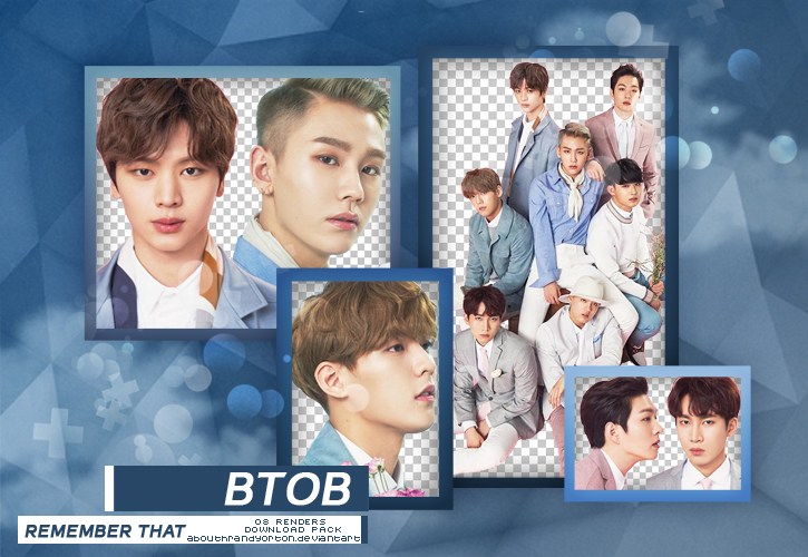 BTOB REMEMBER THAT HQ PNG RENDER PACK by AbouthRandyOrton on DeviantArt