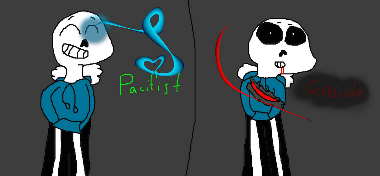 Pacifist and Genocide by katnisslu on DeviantArt