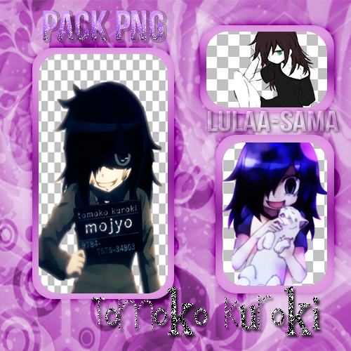 Tomoko Kuroki {Watamote}~Pack PNG by Lulaa-sama on DeviantArt