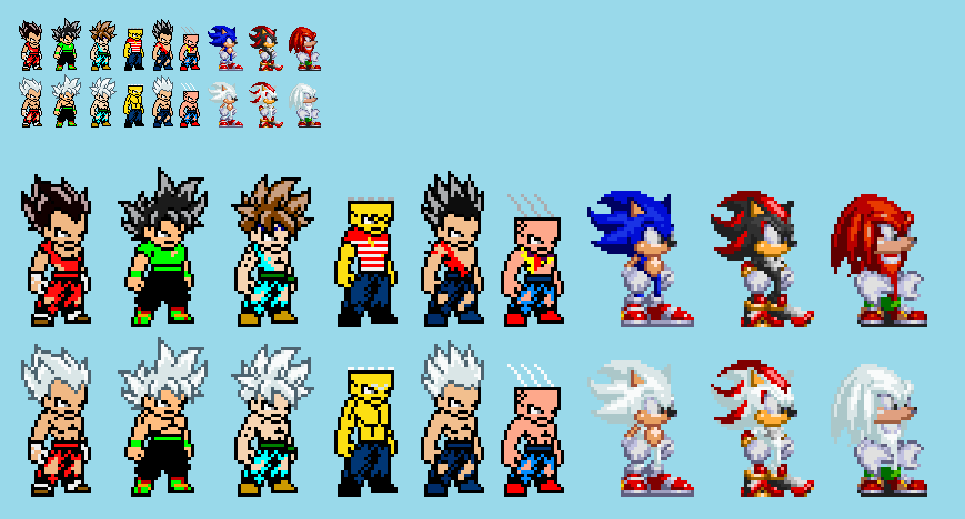 EEnE Z - Ultra Instinct E-Fighters by ssjstorm18 on DeviantArt