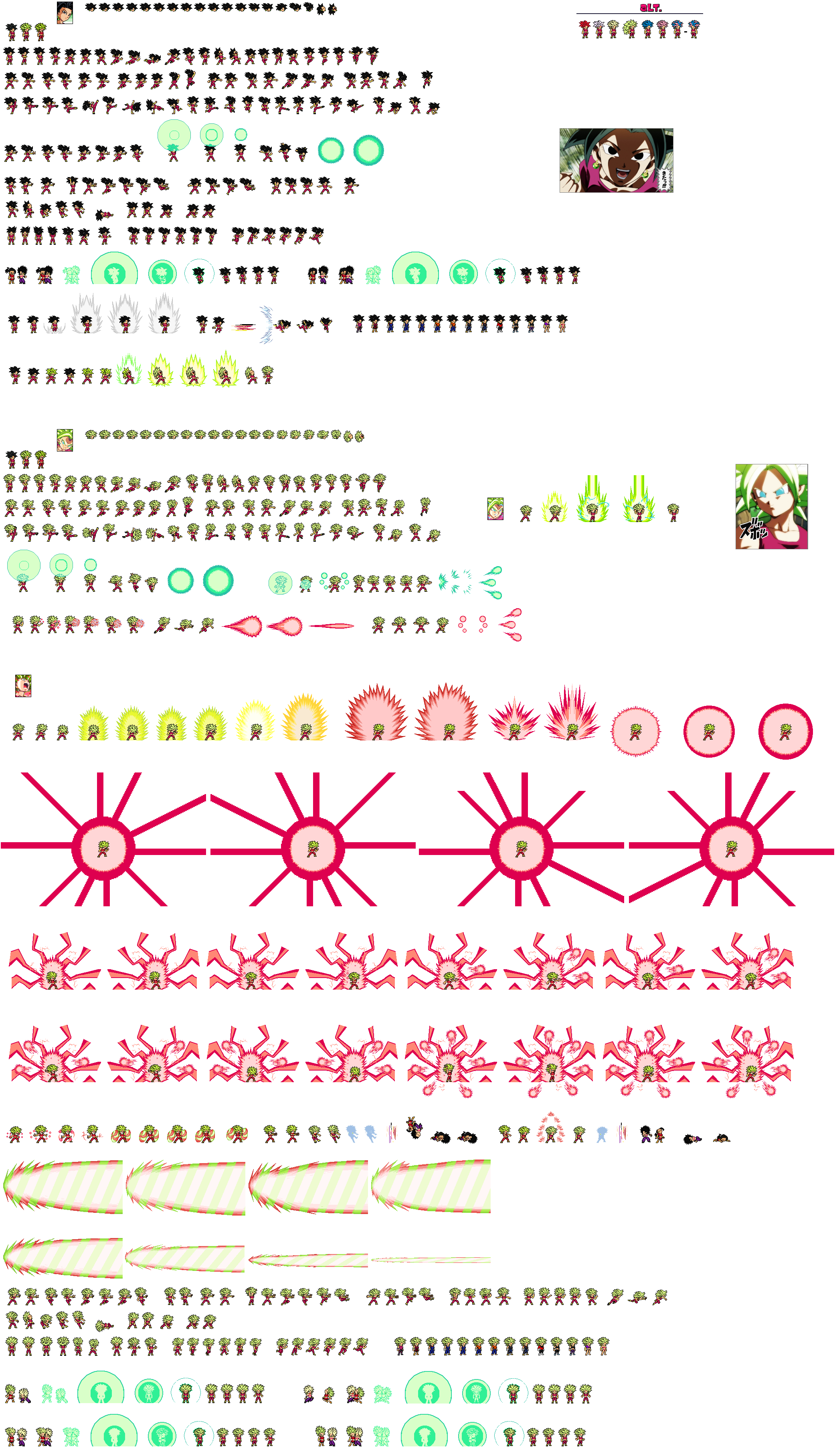 Full Kefla Lswr Sprite Sheet By Ssjstorm18 On Deviantart