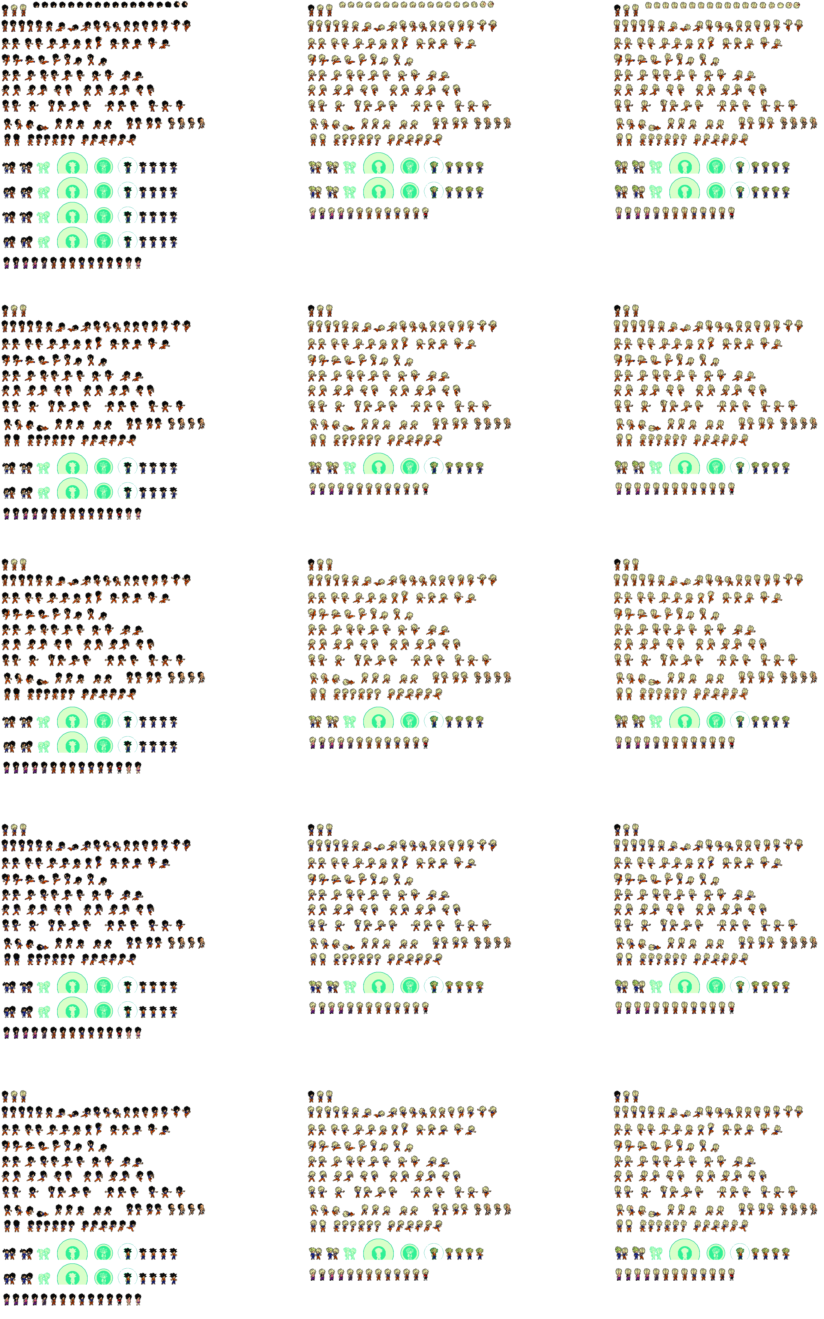 Full Caulifla [Turtle Hermit Gi] LSWR Sprite Sheet by ssjstorm18 on ...