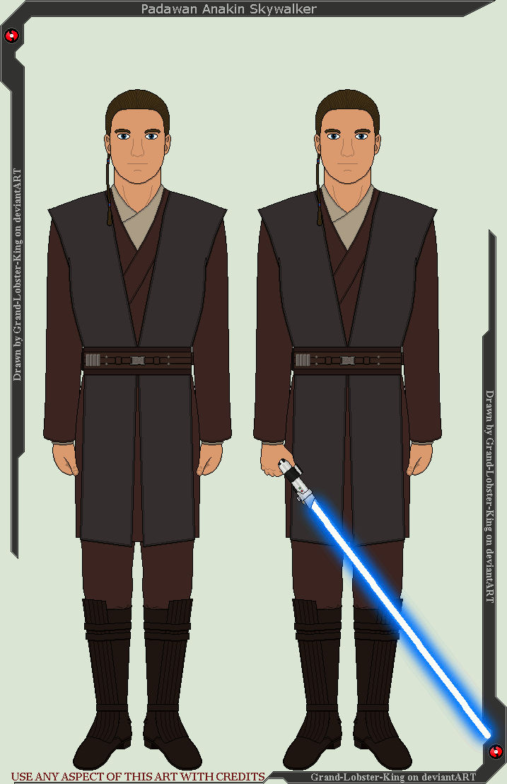 Star Wars - Padawan Anakin Skywalker by Grand-Lobster-King on DeviantArt