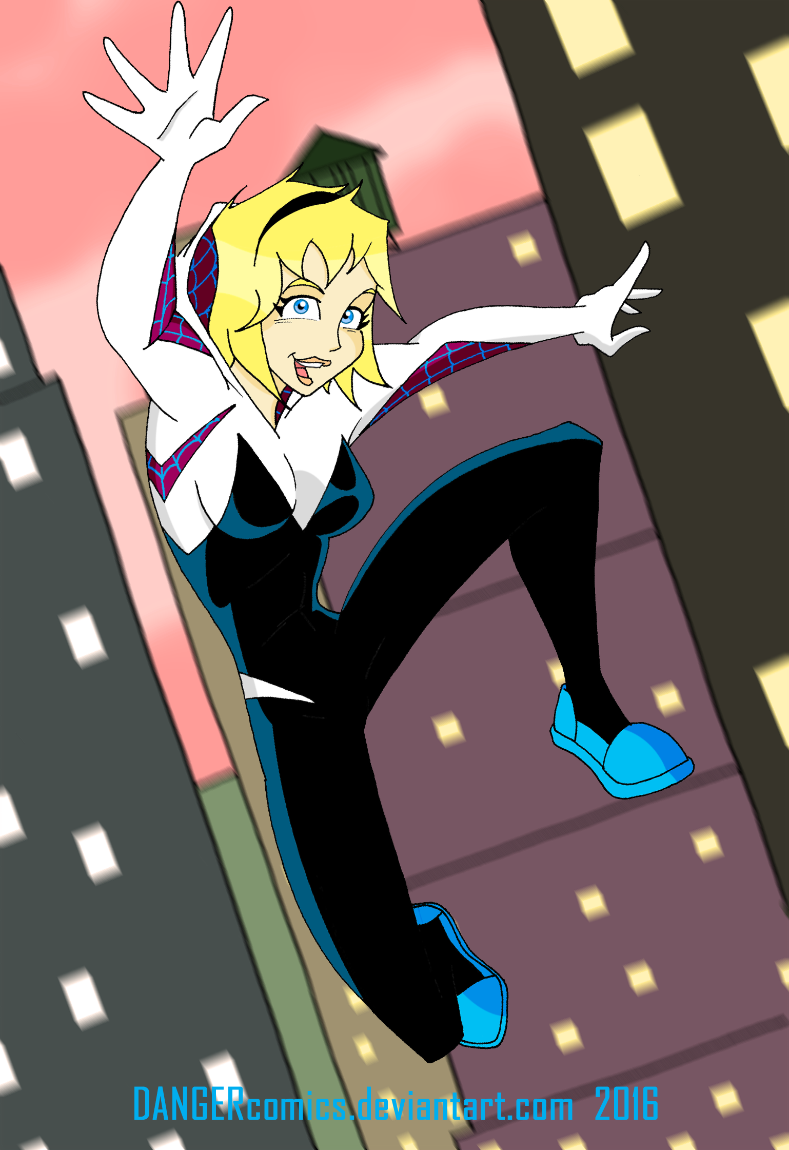 Action Is Her Reward by DANGERcomics on DeviantArt