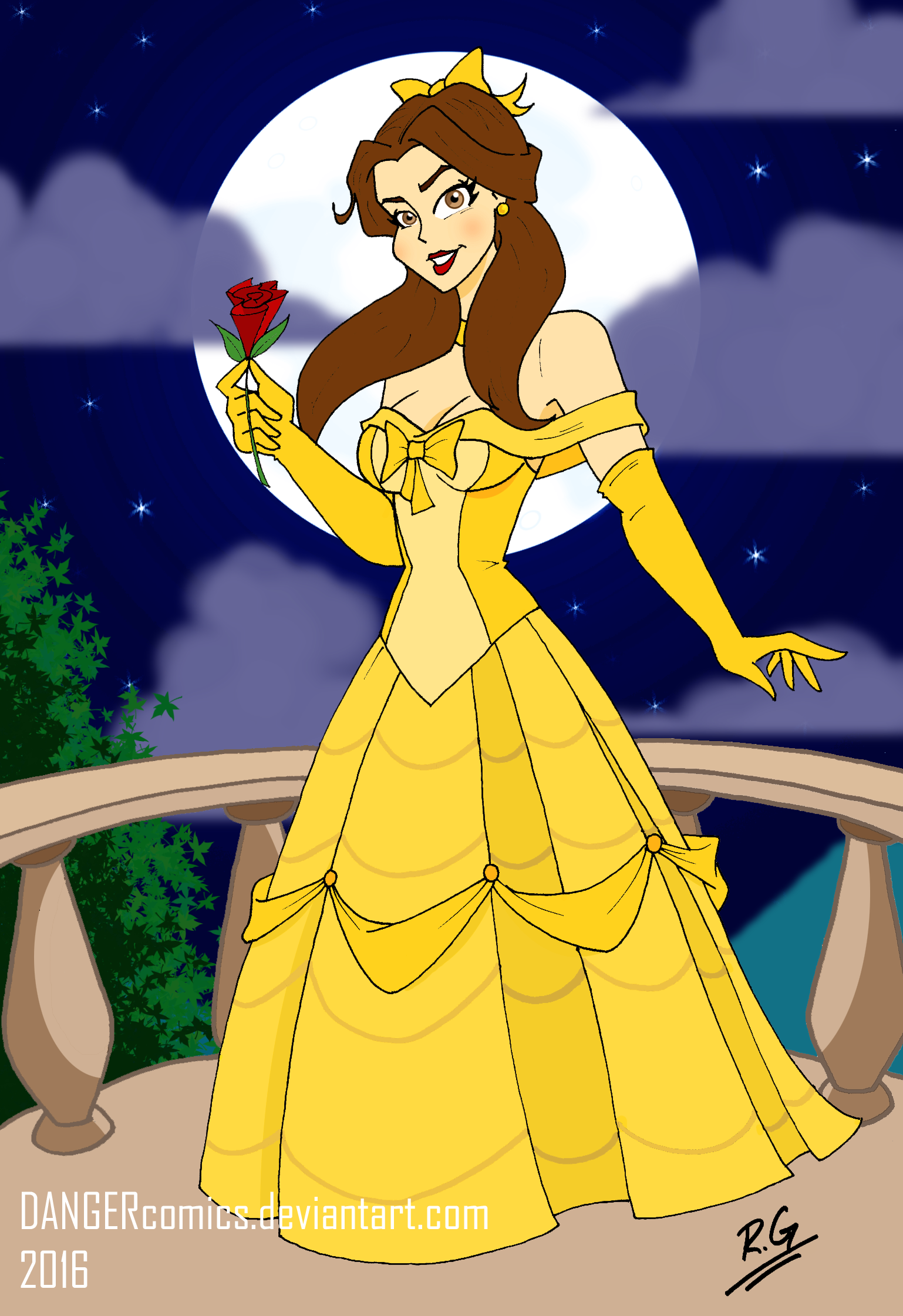 Belle by DANGERcomics on DeviantArt