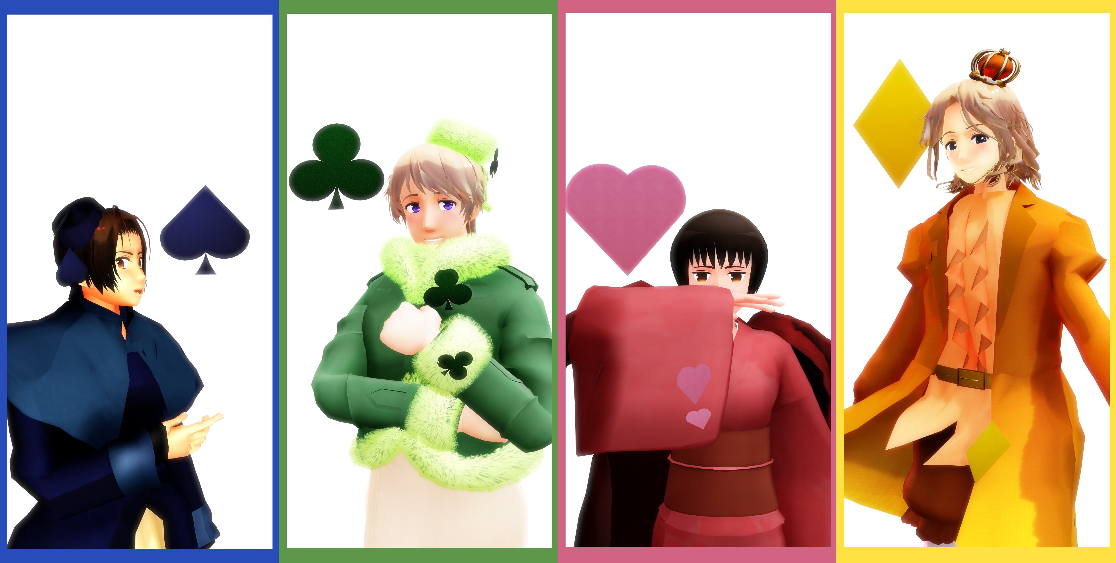 2D Card Suit Shapes + DL by bufffycat on DeviantArt