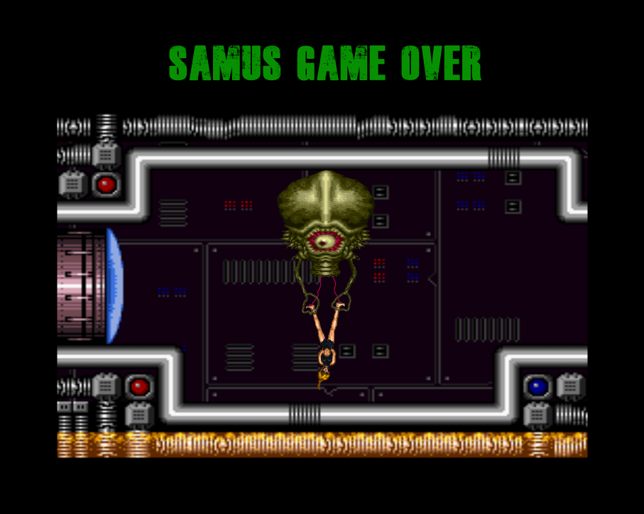 Pixel Game Over - Samus (Flash Animation) by xxxxLokixxxx on DeviantArt