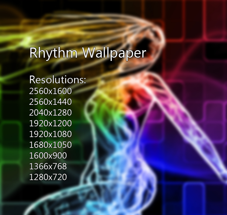 Rhythm Wallpaper by 3bdoArt on DeviantArt