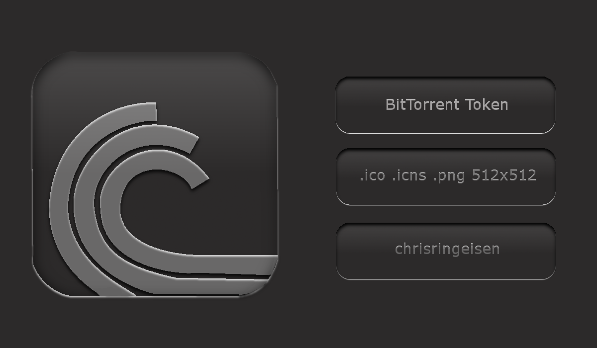 BitTorrent Icon :Token Style: by chrisringeisen on DeviantArt