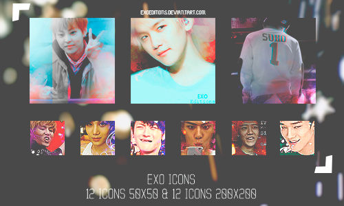 EXO ICONS PACK // EXO ICONOS by EXOEDITIONS on DeviantArt