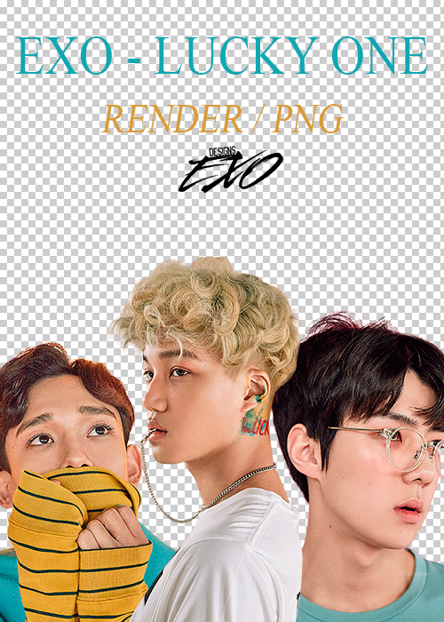 EXO - Lucky One Teaser Photos Pack PNG/Render by EXOEDITIONS on DeviantArt