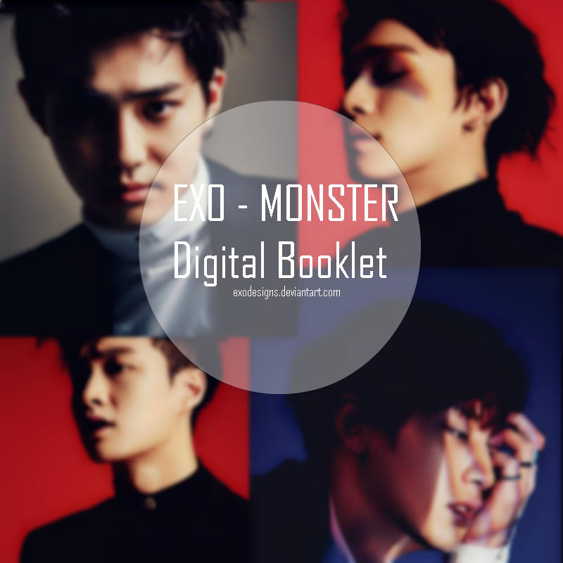 EXO - MONSTER Photopack Digital Booklet by EXOEDITIONS on DeviantArt