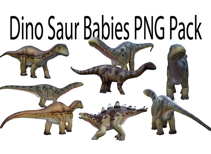 Dino Babies PNG_Pack by Susannehs on DeviantArt