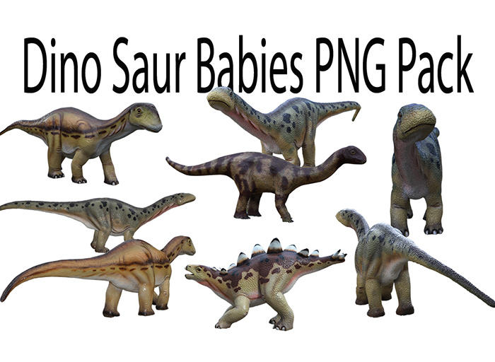 Dino Babies PNG_Pack by Susannehs on DeviantArt
