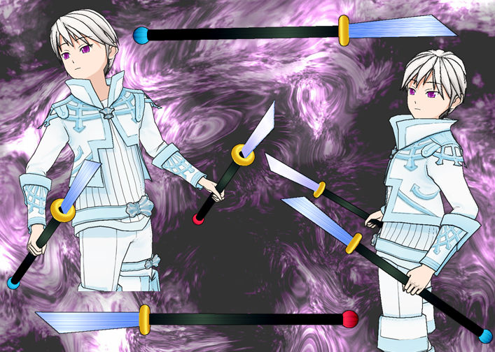 Naginata Double Half Long Version Kami by Daiger1975 on DeviantArt