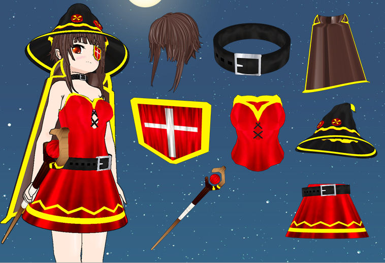 Megumin pack by Daiger1975 on DeviantArt