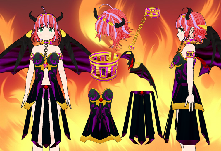Demon outfit pack by Daiger1975 on DeviantArt