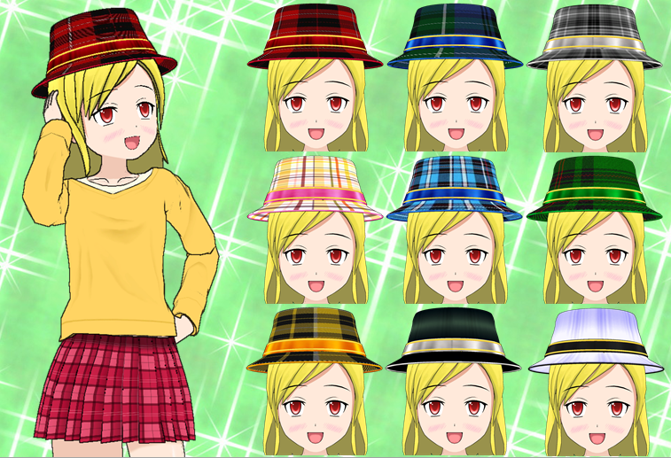 ComiPo Bucket Hat pack by Daiger1975 on DeviantArt