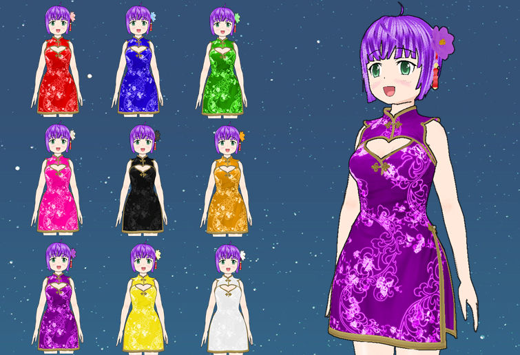 Chinese Dress pack by Daiger1975 on DeviantArt