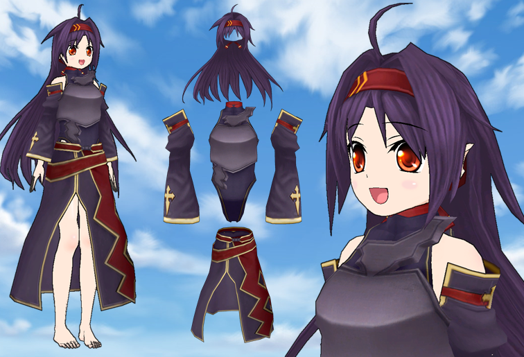 Yuuki Outfit pack by Daiger1975 on DeviantArt