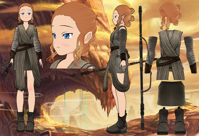 Rey Outfit pack by Daiger1975 on DeviantArt