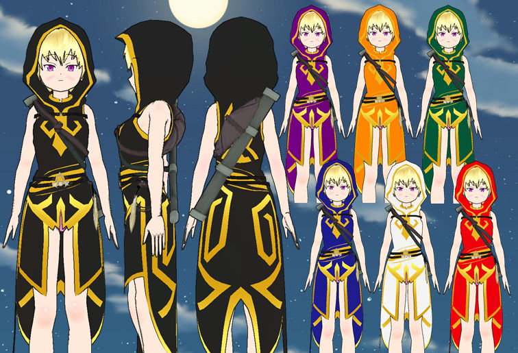 Assassin Girl Outfit pack by Daiger1975 on DeviantArt